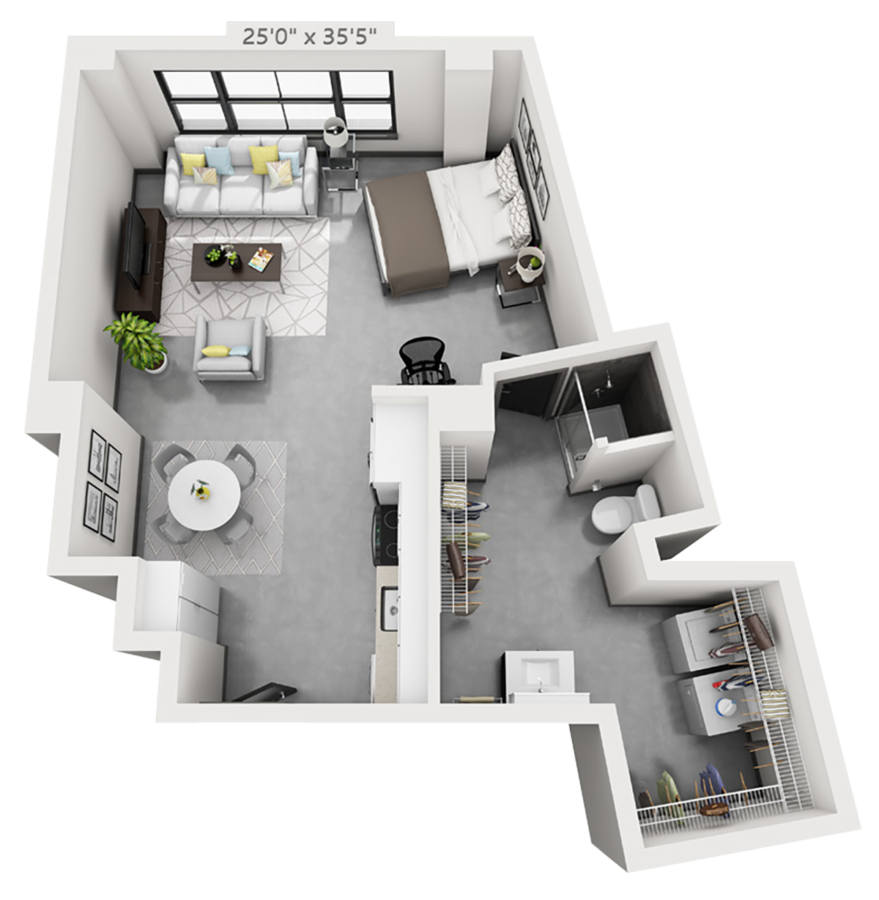 Studio, 1, 2 & 3 Bedroom Apartments for Rent in Dallas